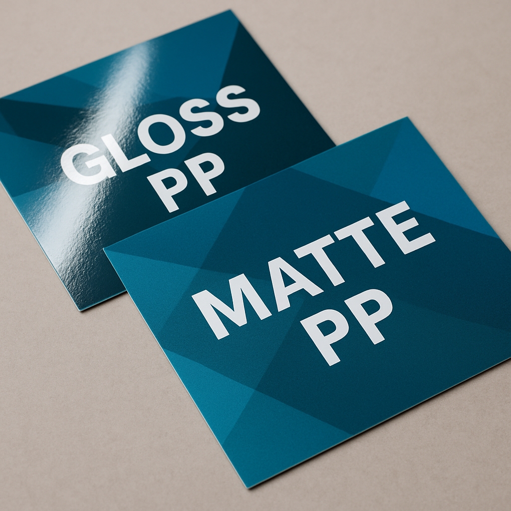 グロスPPとマットPPの違いとは？印刷物の雰囲気を左右するPP加工の選び方ガイド｜新潟フレキソ